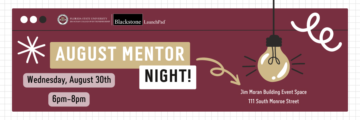 August Mentor Night | University Announcements